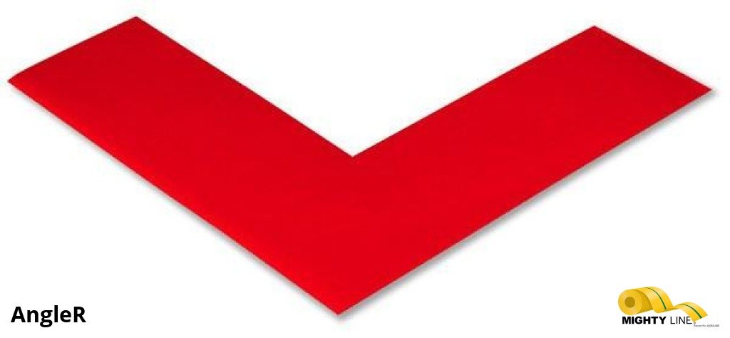 2 Inch Red Floor Marking Corners – Floor Marking Tape